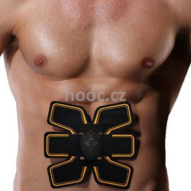 Elektrostimulační posilovač břicha Six Pack pro fit postavu - 6 Pack EMS